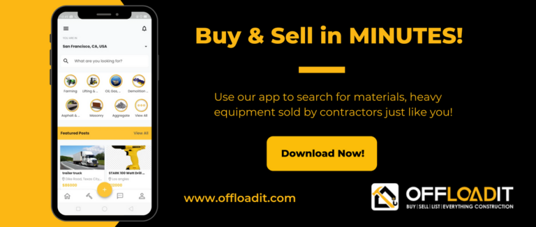 OFFLOADIT | Buy and Sell Surplus building material marketplace